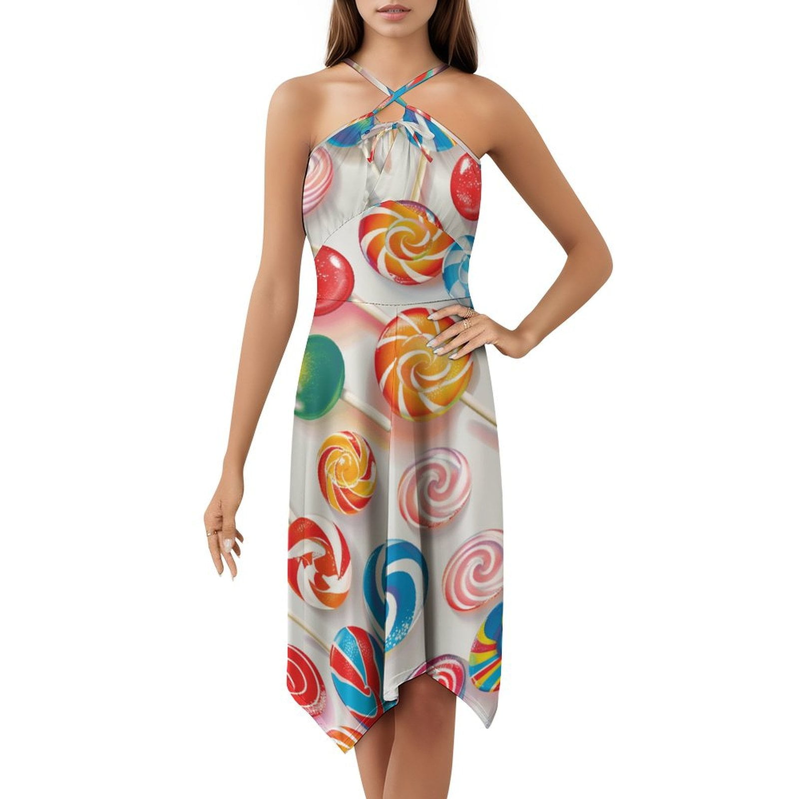 Pastel Rainbow Lollipop Dress Elegant Party Dresses Evening Dresses ...