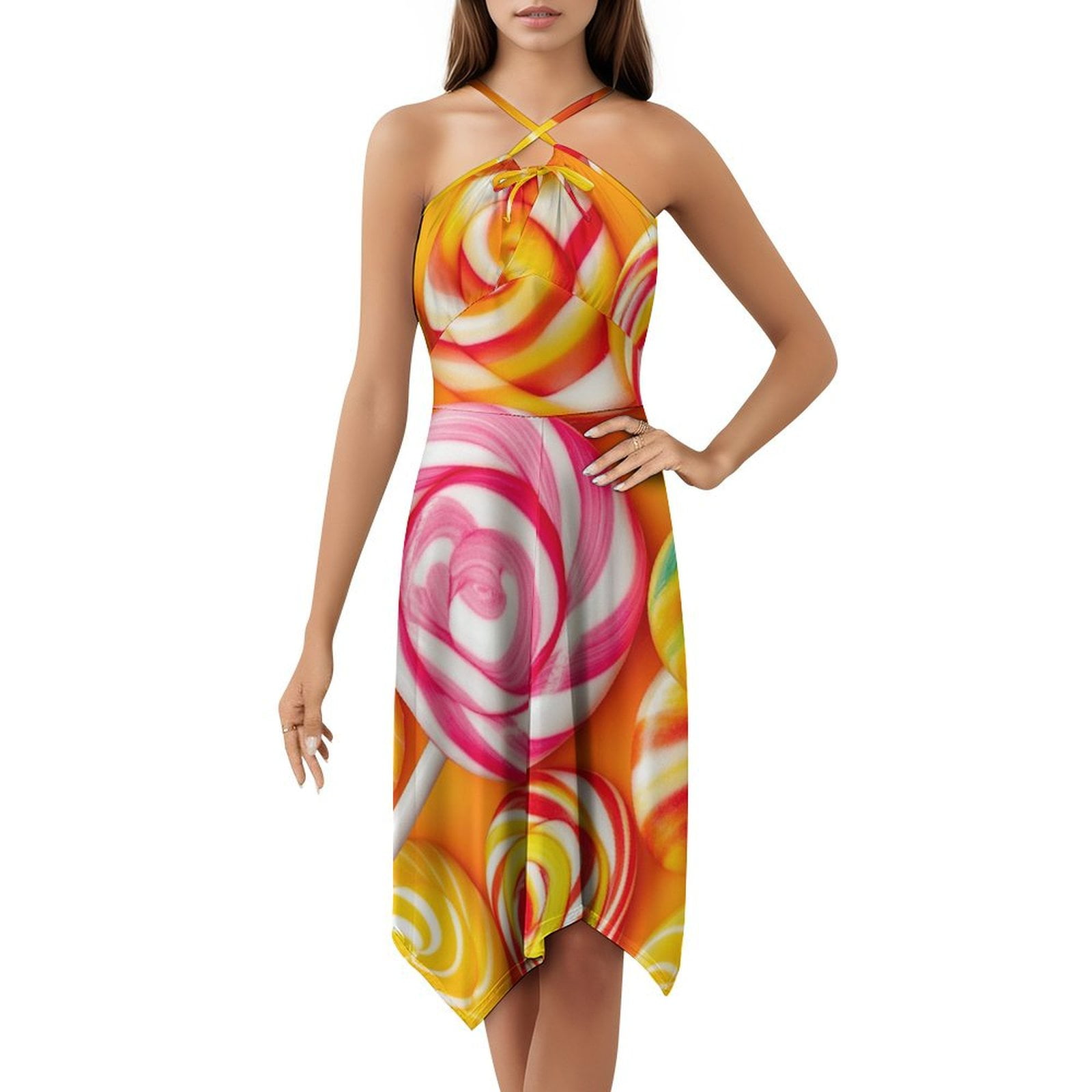 Pastel Rainbow Lollipop Dress Elegant Party Dresses Evening Dresses ...