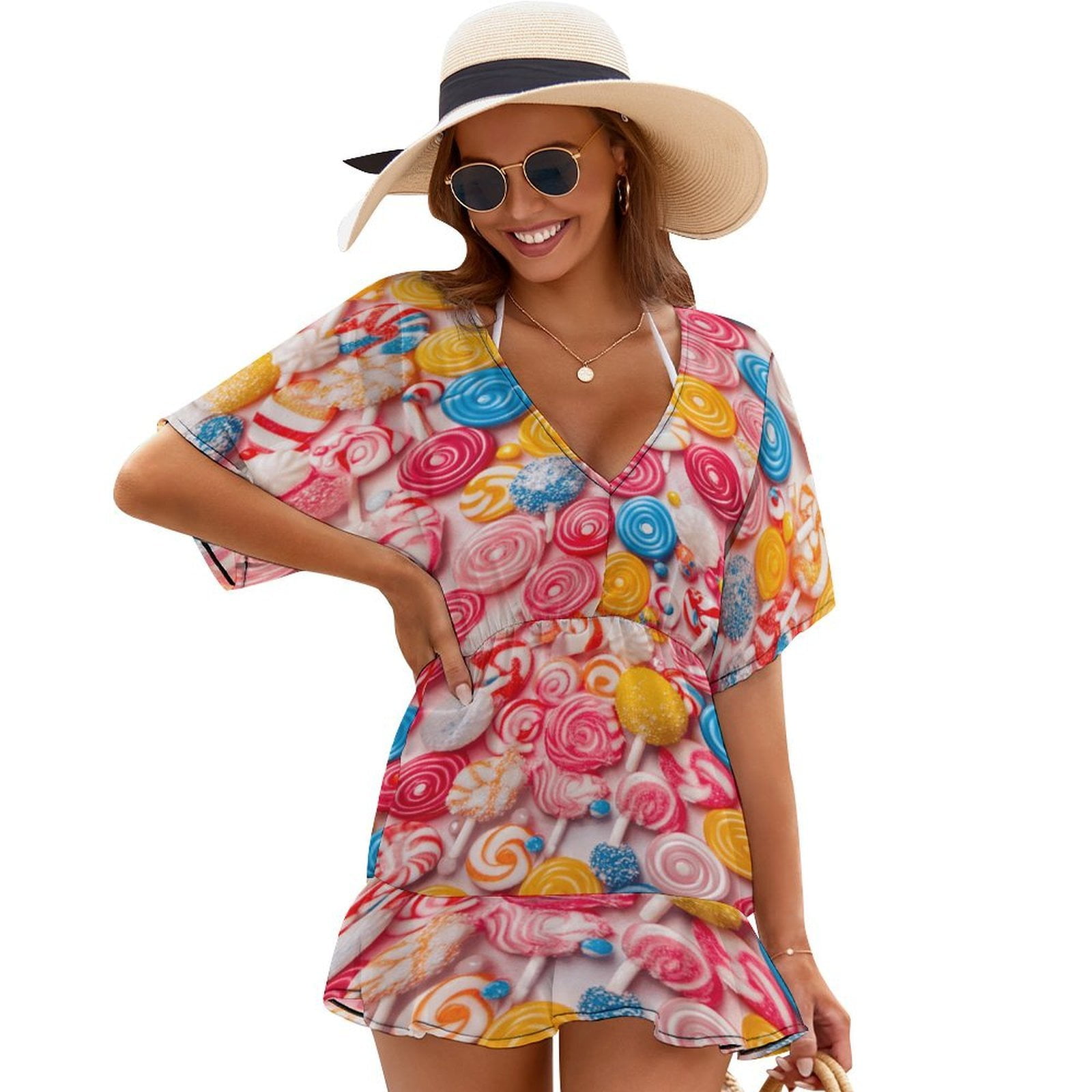Pastel Rainbow Lollipop Women's Luxury Party Dress Evening Dresses ...