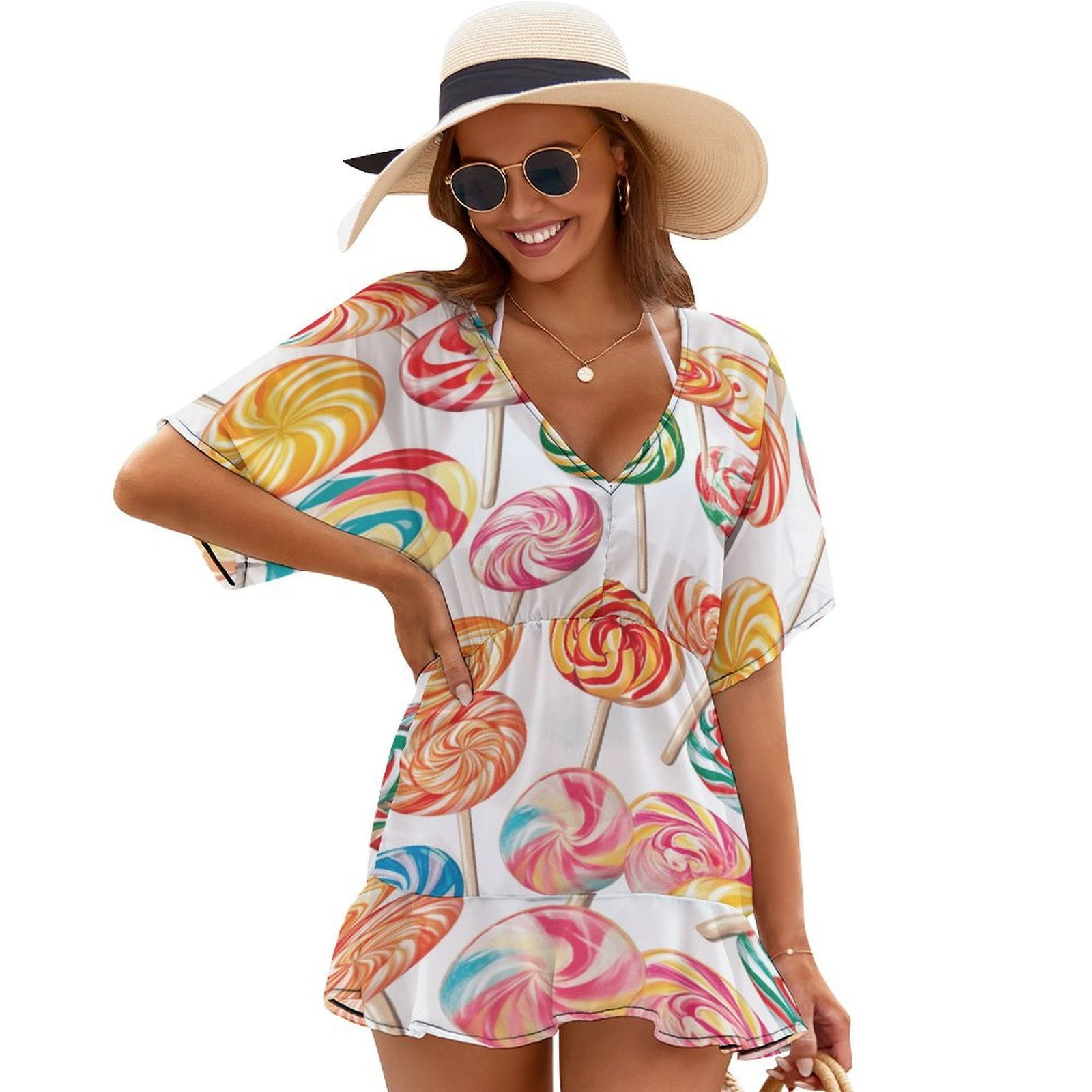 Pastel Rainbow Lollipop Women's Luxury Party Dress Evening Dresses ...