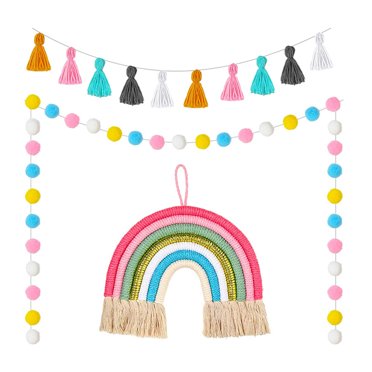 Hair Bows Holder Handmade Bohemian Girls Clips Organizer Hairpins ...