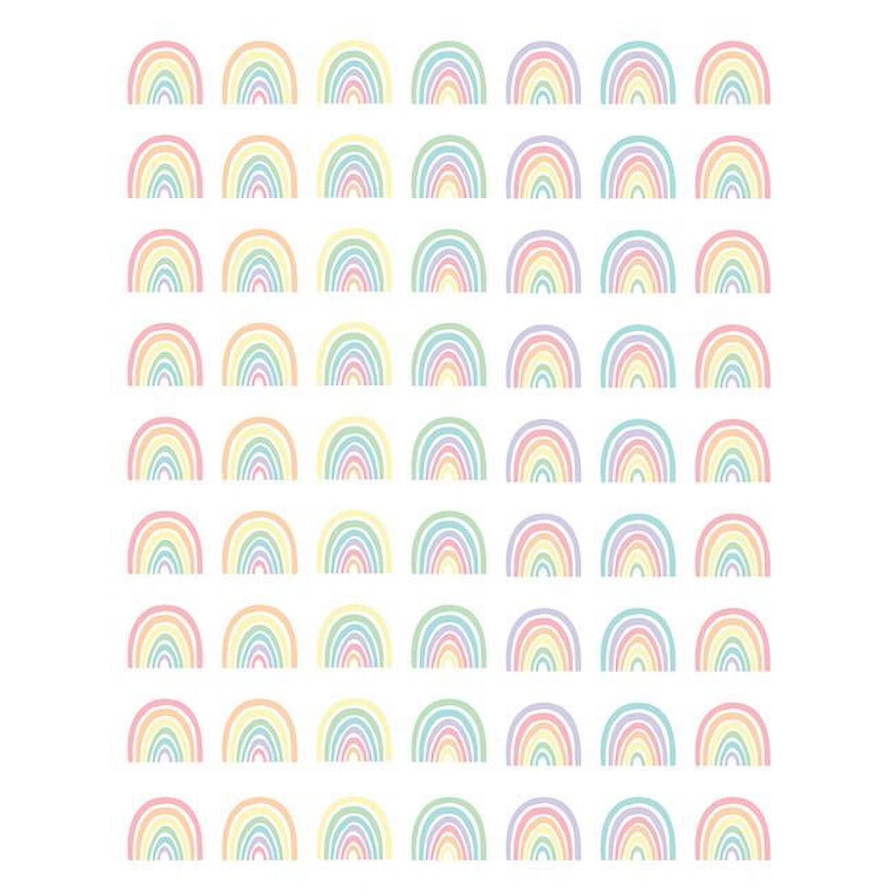 Pastel Rainbows Mini Sticker - Pack of 12 - Walmart.com