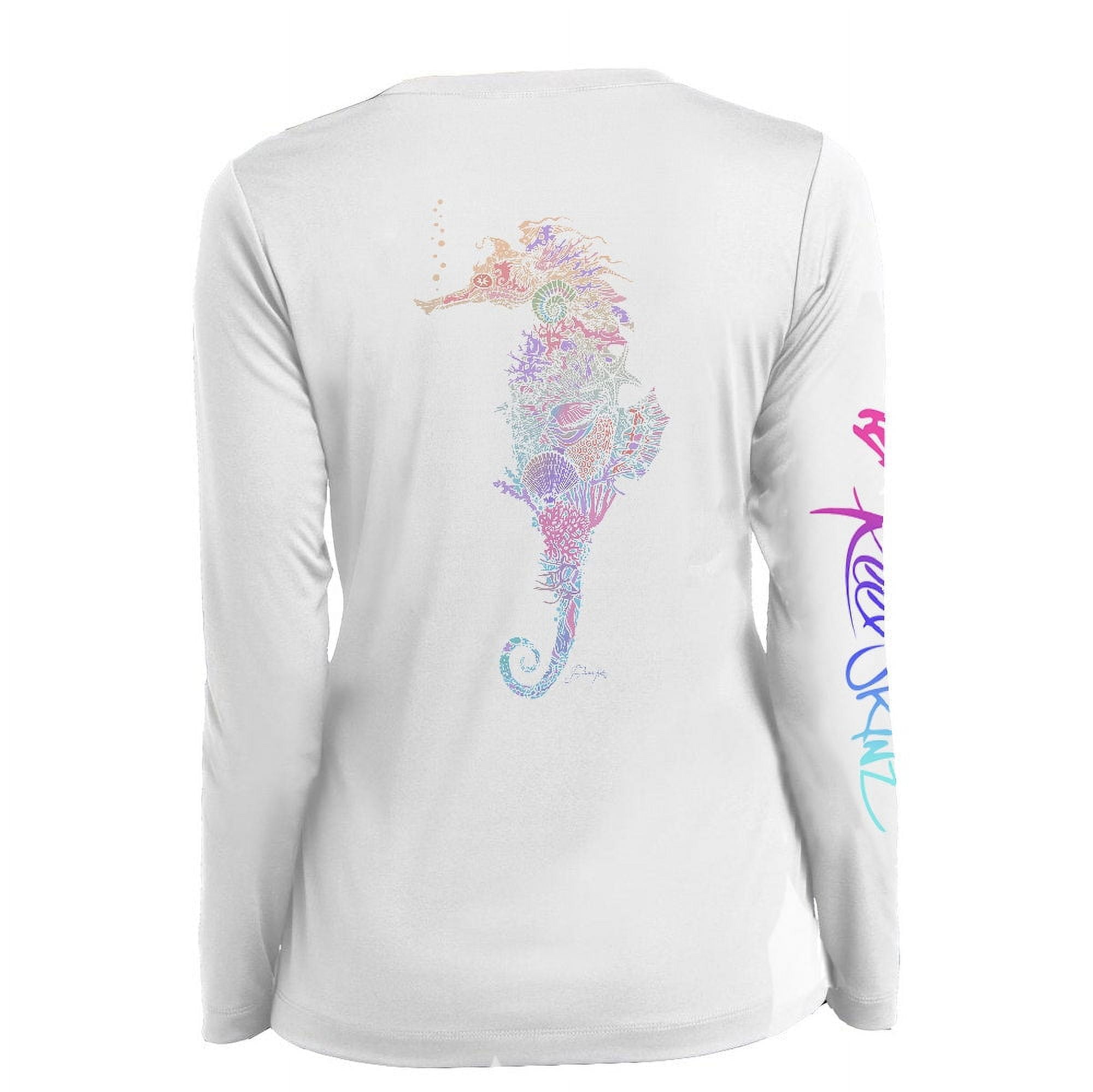 Pastel Seahorse by Brian Kalt - Walmart.com