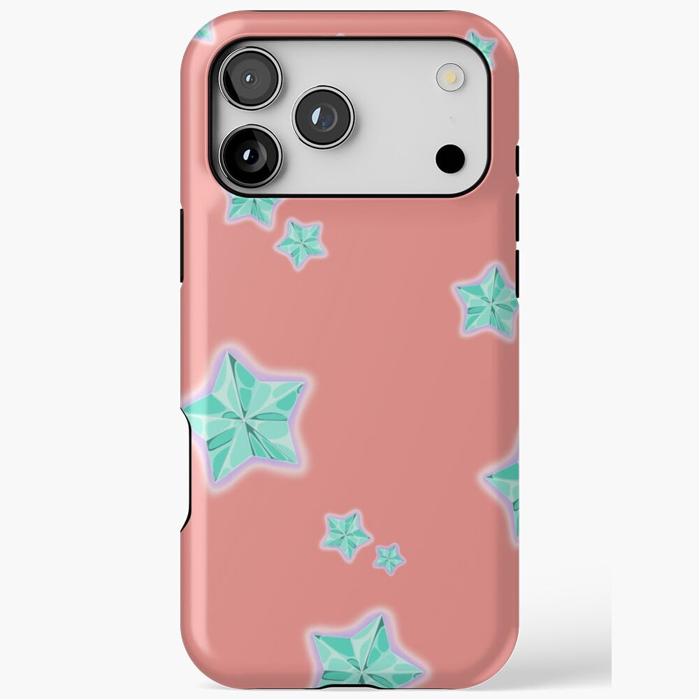 Pastel Stars Celestial Cute Glow Phone Case for iPhone 11 through 17 ...