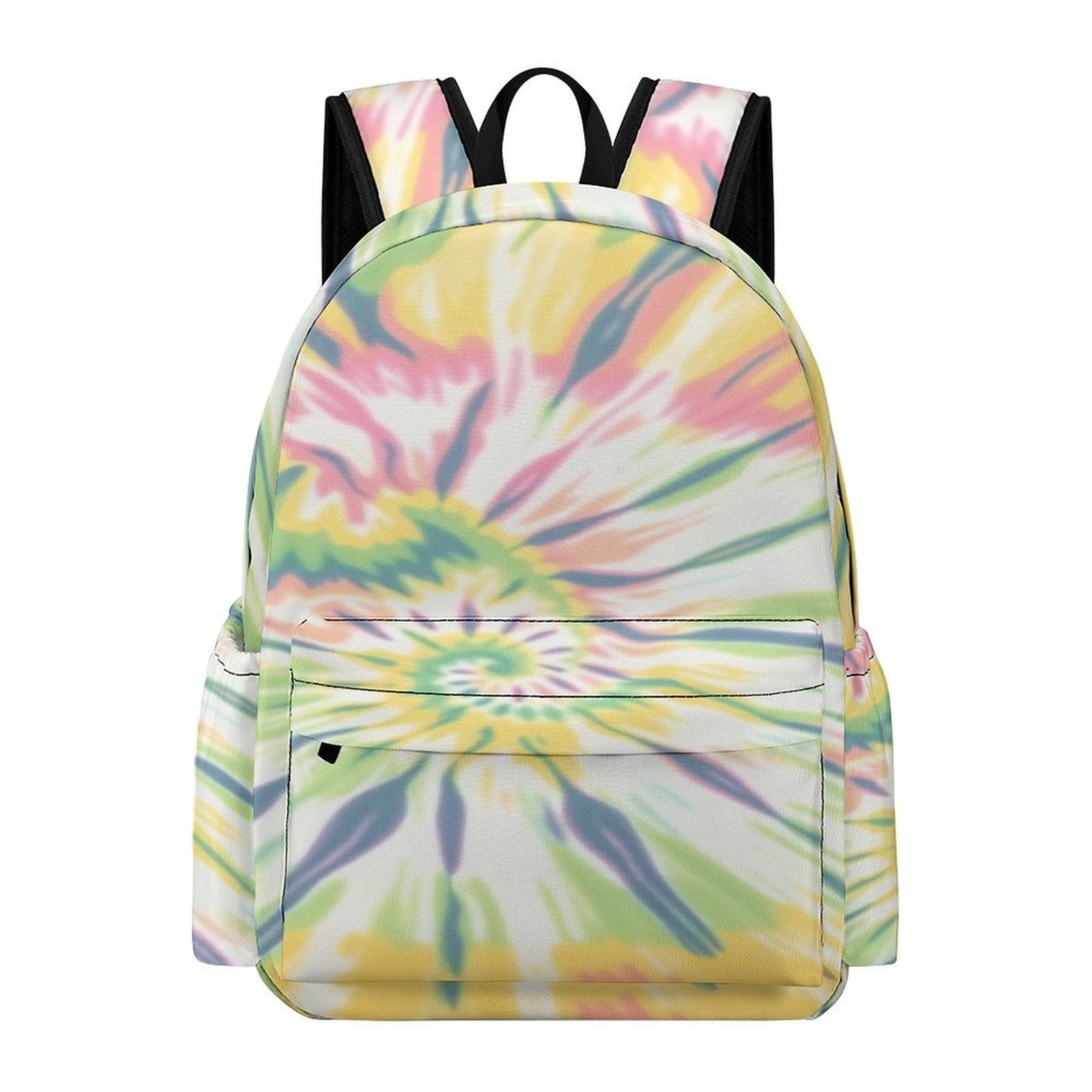 Pastel Tie Dye Swirl Backpack School Bags for Teenagers Students Laptop ...