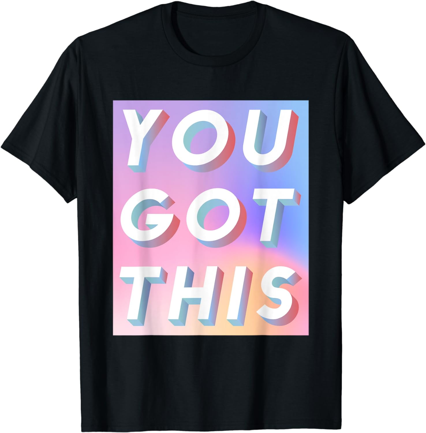 Pastel You Got This Funny Teacher Motivational Testing Day T-Shirt ...