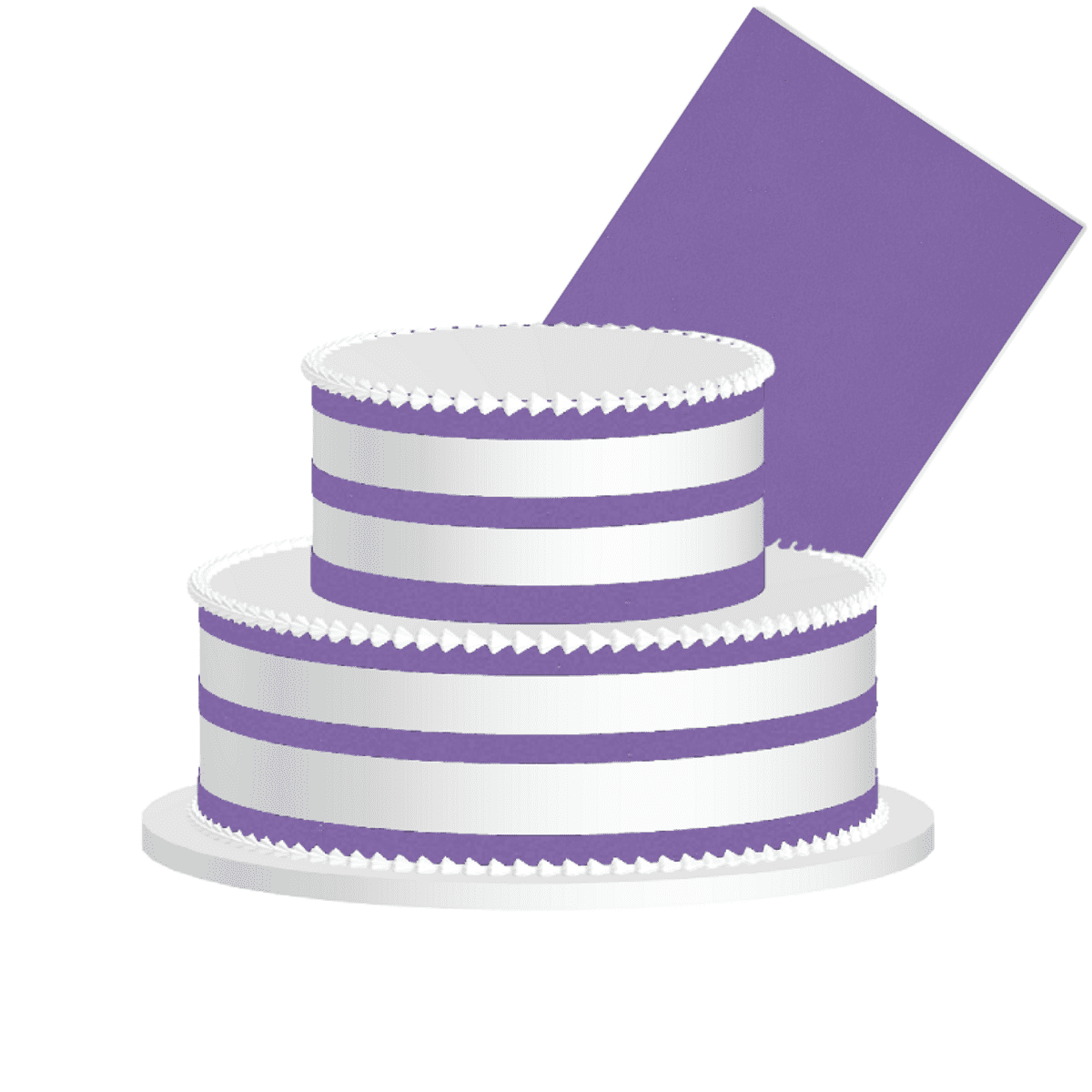 Pastel purple Edible Frosting Sheet Premium Icing Sheet for Cakes ...
