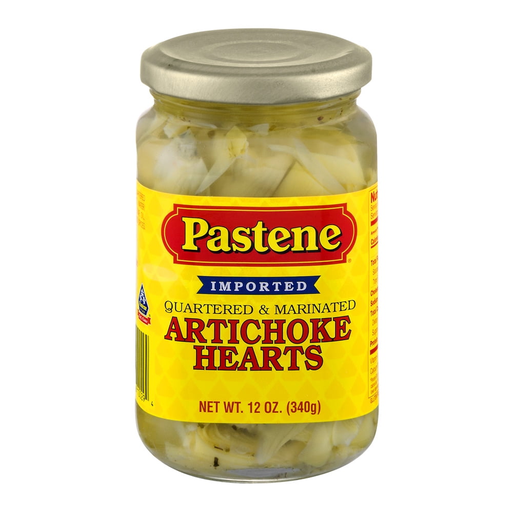Pastene Artichoke Hearts Quartered and Marinated 12 oz - Walmart.com