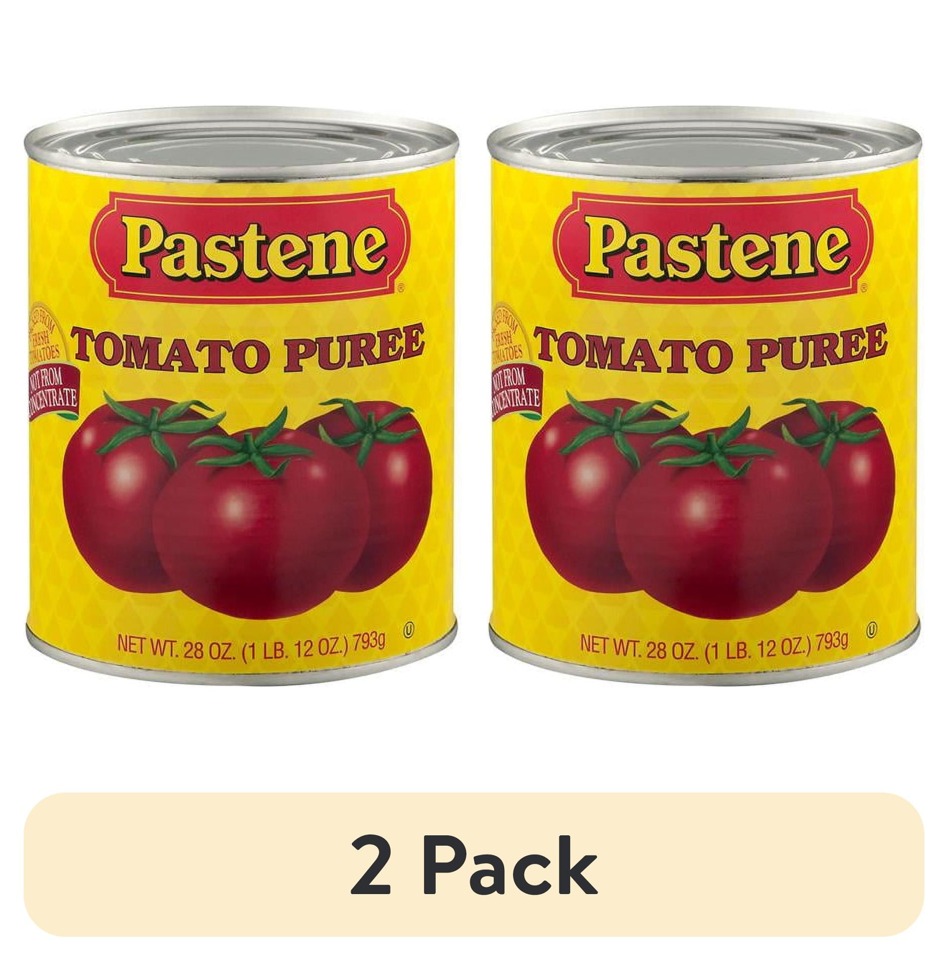 (2 pack) Pastene Pastene Tomato Puree, 28 oz - Walmart.com