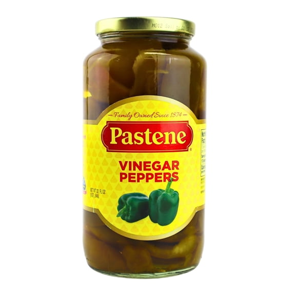 Pastene Pastene Vinegar Peppers, 32 oz - Walmart.com