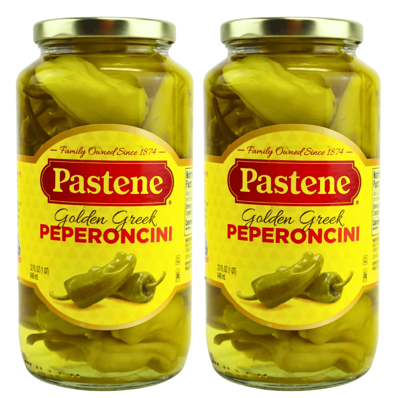 Pastene Peperoncini Peppers In Vinegar (2 Pack) - Walmart.com
