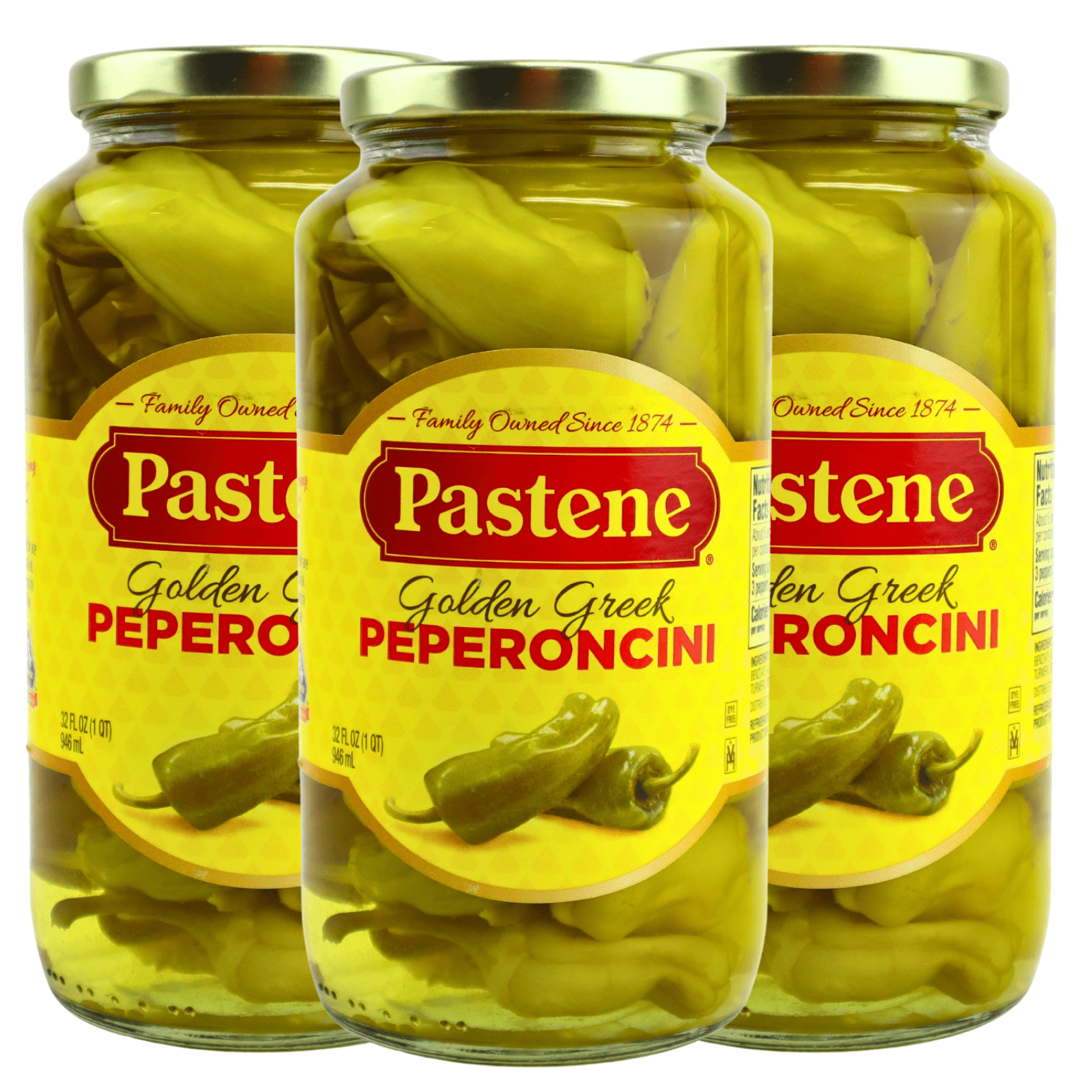 Pastene Peperoncini Peppers In Vinegar (3 Pack) - Walmart.com