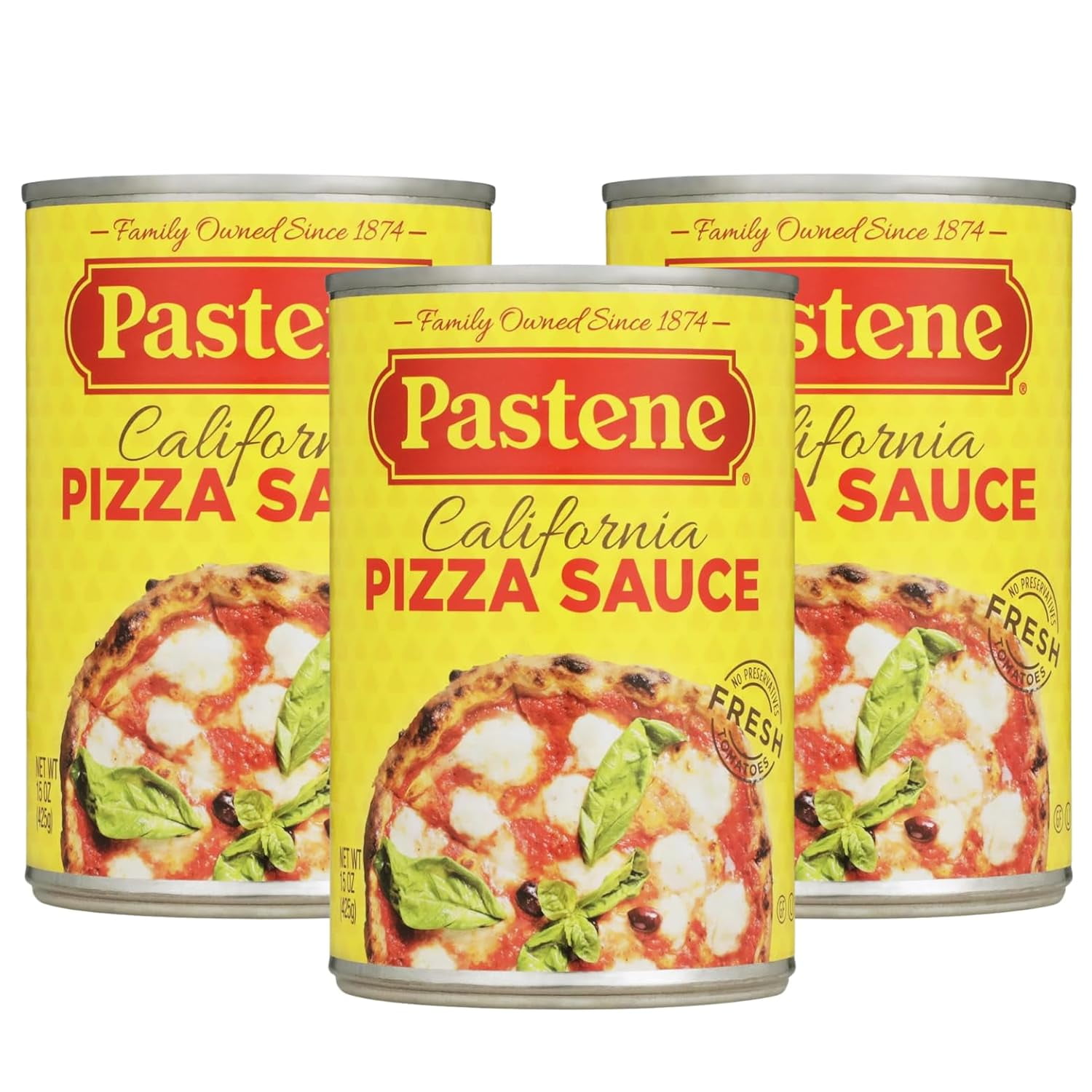 Pastene Pizza Sauce, 15 Ounce (3 Pack) - Walmart.com