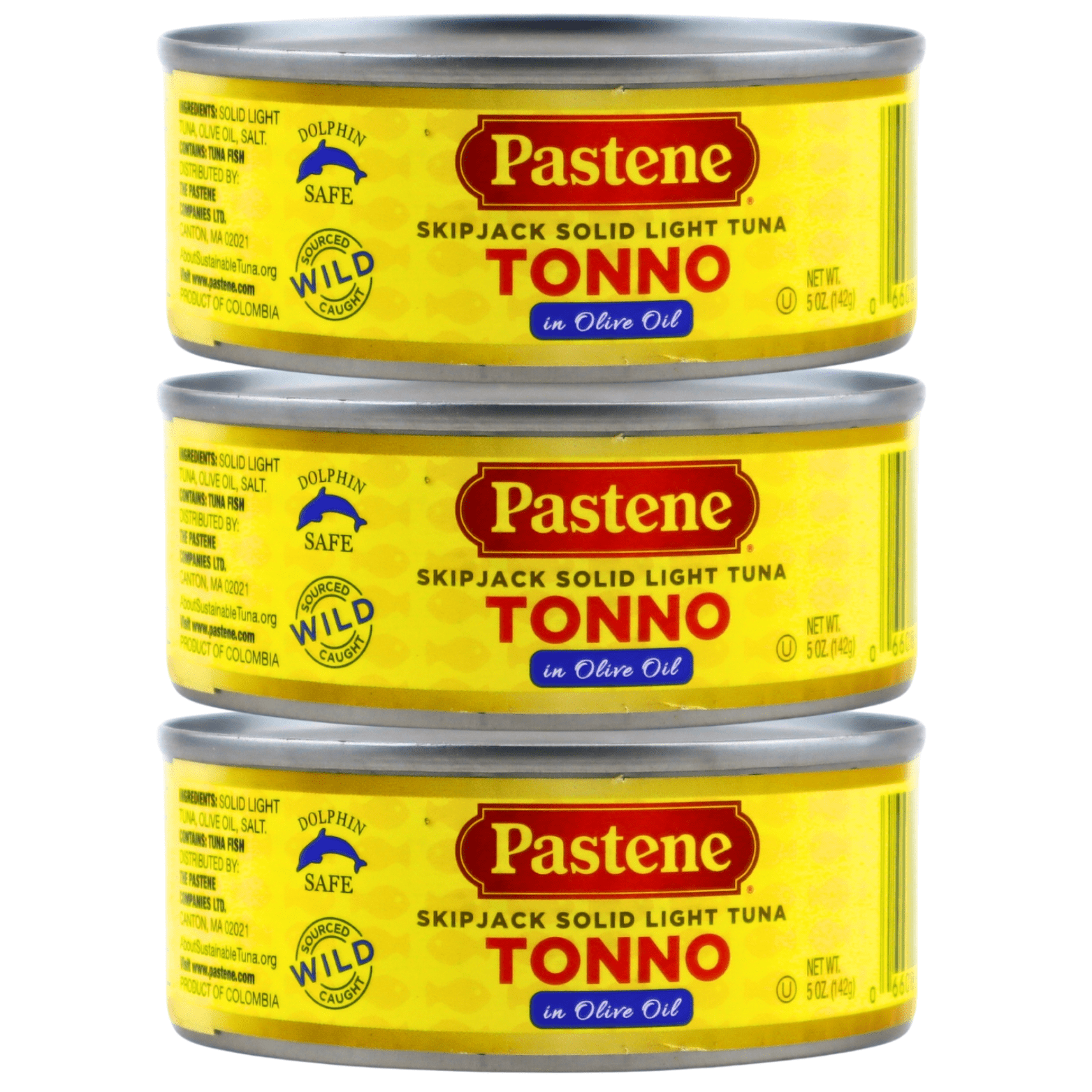 Pastene Tonno Tuna in Olive Oil, 3 Ounce (3 Pack) - Walmart.com