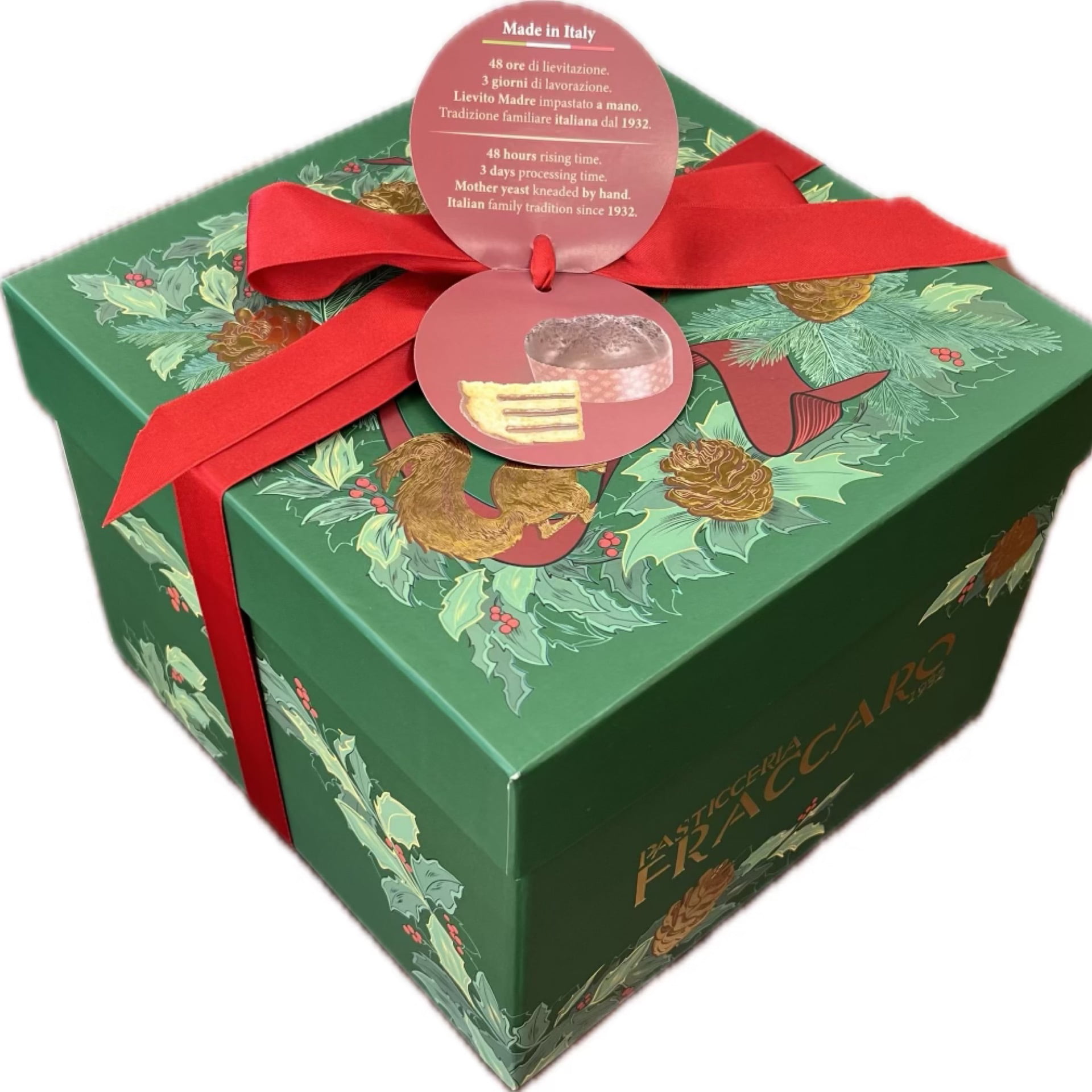 Pasticceria Fraccaro Panettone g ianduia 750G - Walmart.com
