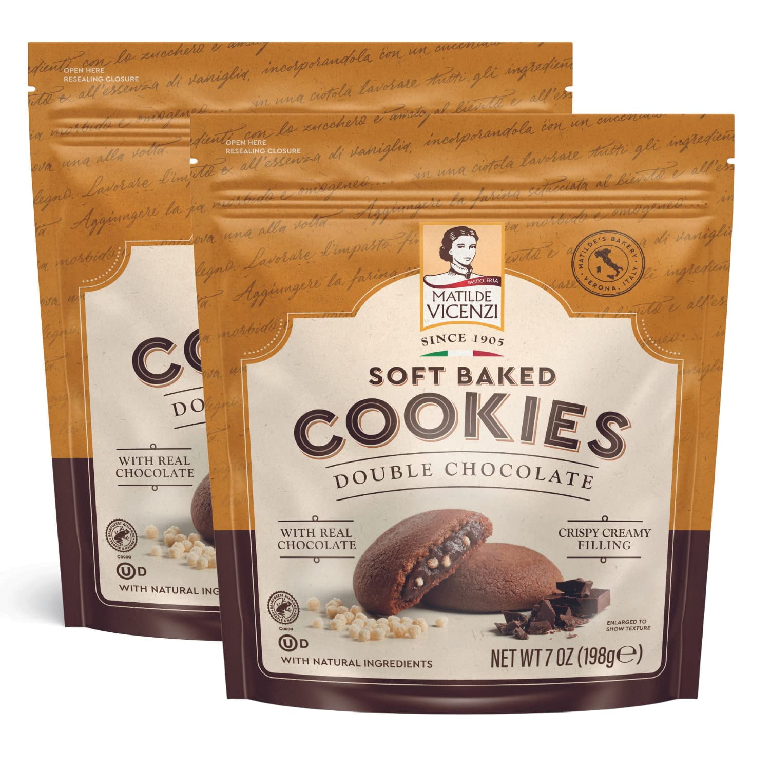 Pasticceria Matilde Vicenzi Soft Baked Cookies Fresh Baked With Real