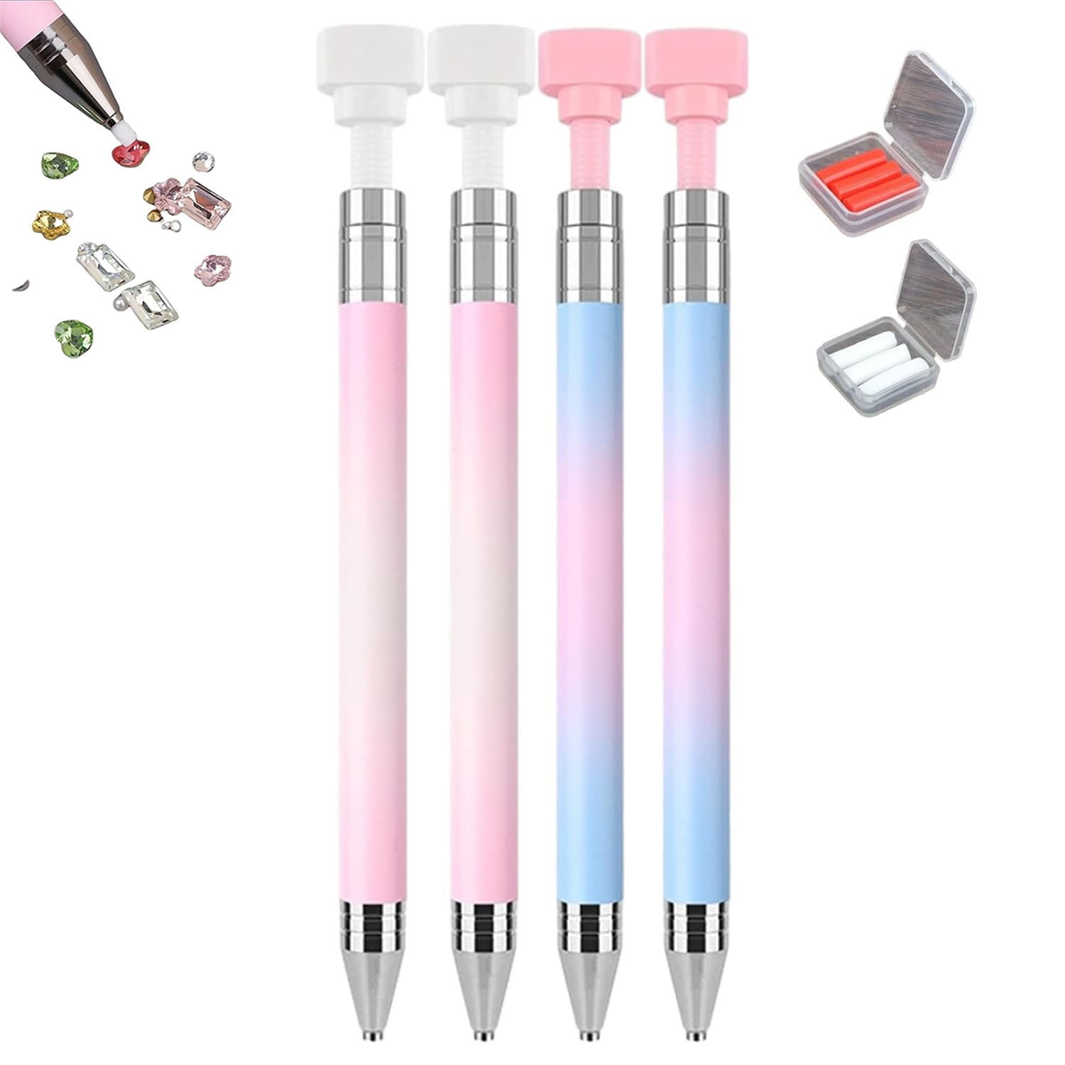 Pastimeamuse Automatic Refillable Wax Pen, Diamond Art Pen with Wax ...