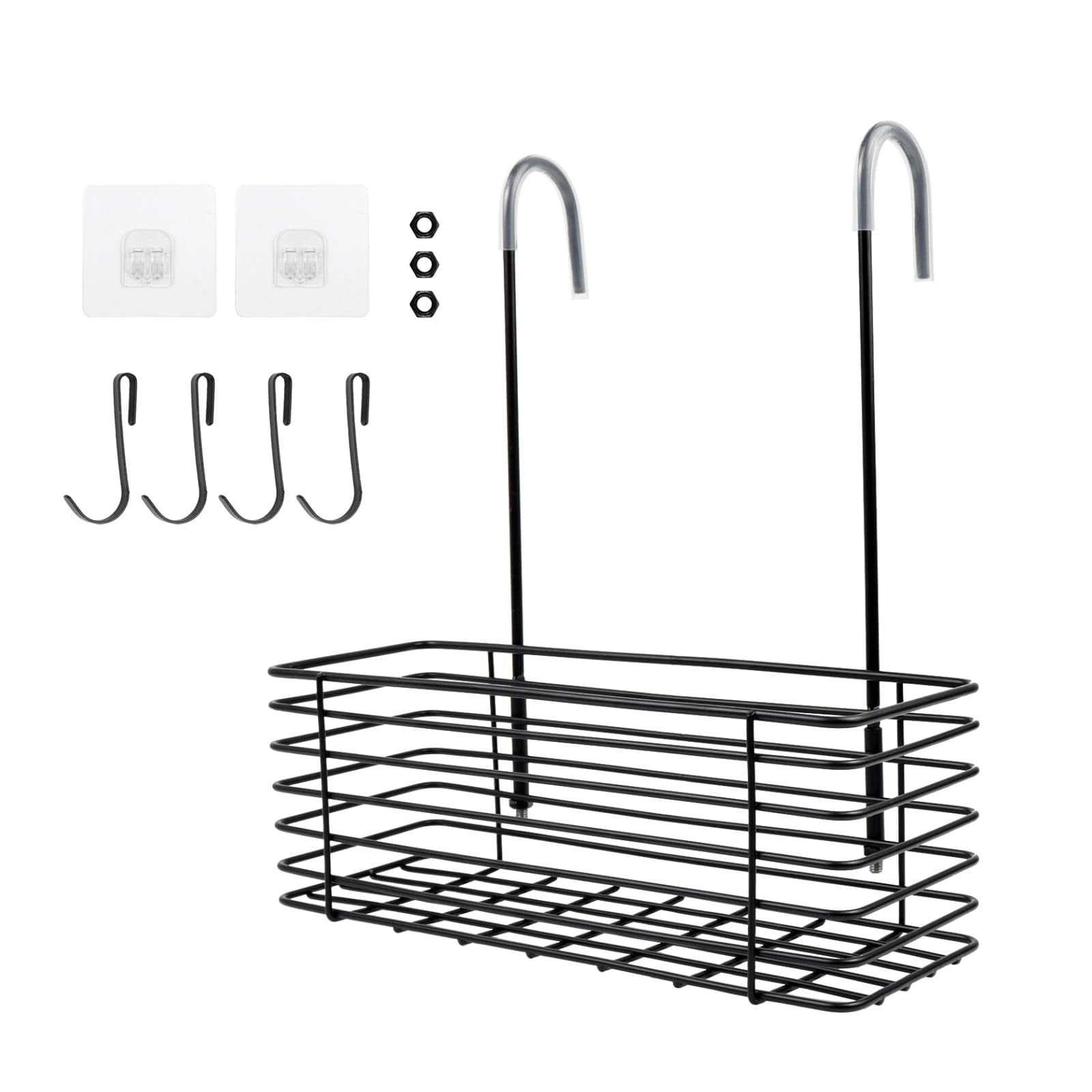 Pastlla Hanging Shower Rack, 304 Stainless Steel Bathroom Rack Storage ...