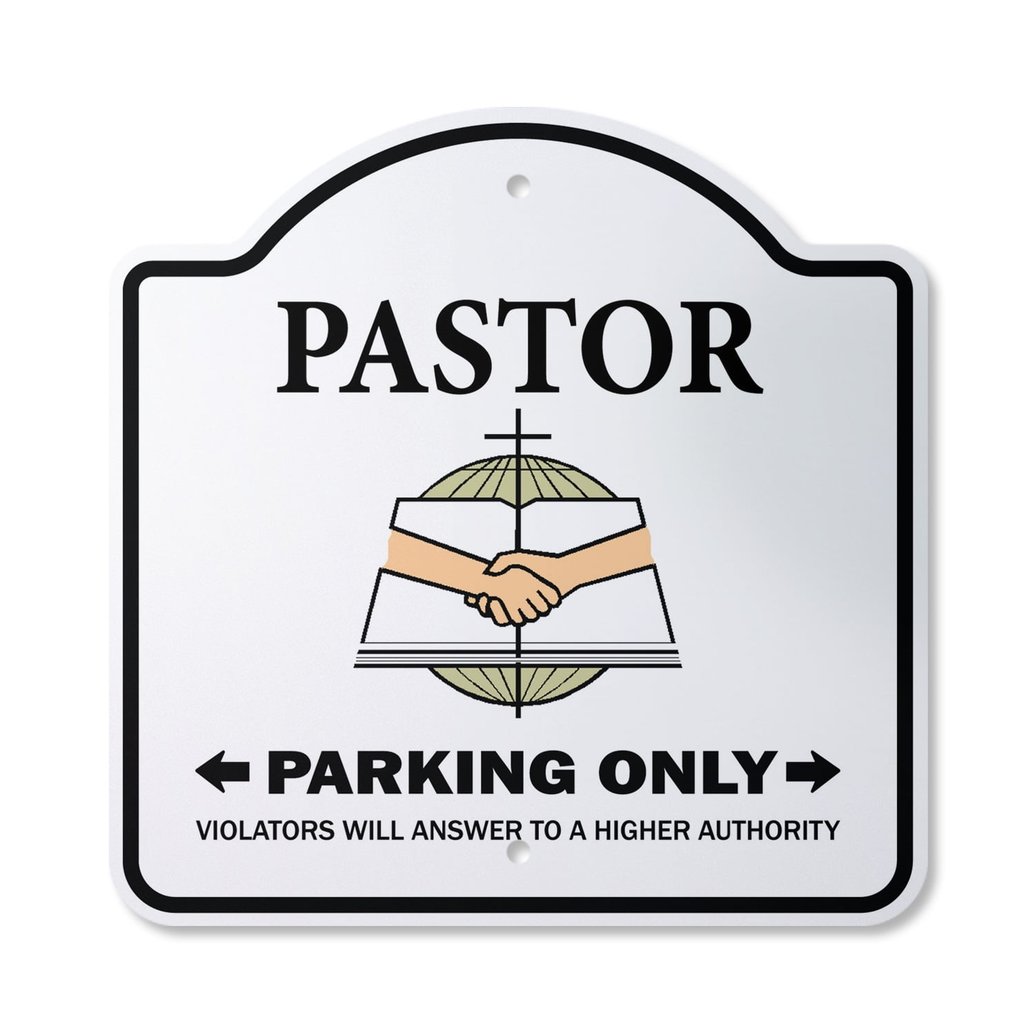 Pastor 14" X 14" Sign | Indoor/Outdoor Plastic | SignMission Designer ...