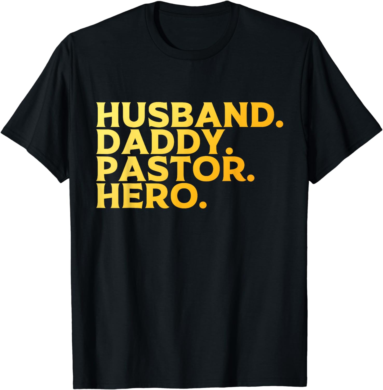 Pastor Appreciation Art For Men Husband Dad Preacher Clergy Cotton T ...