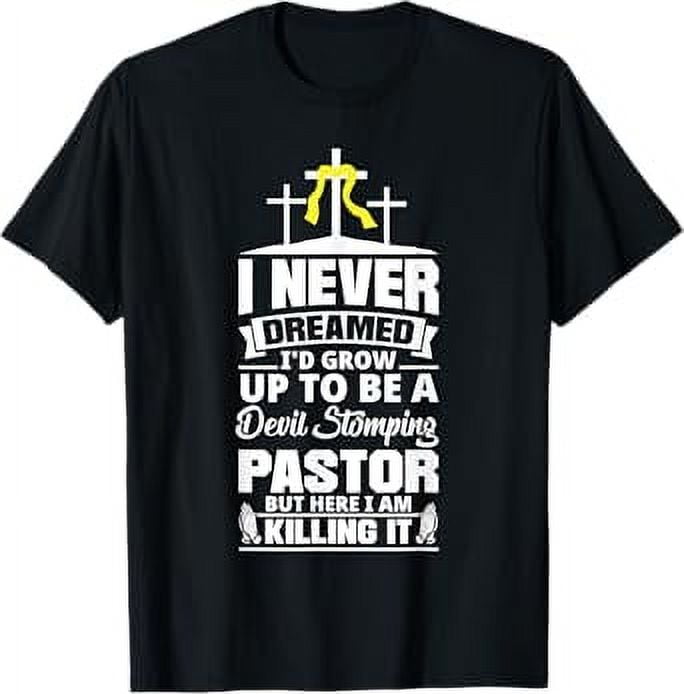 Pastor Appreciation Clergy Preacher Christian Funny T Shirt
