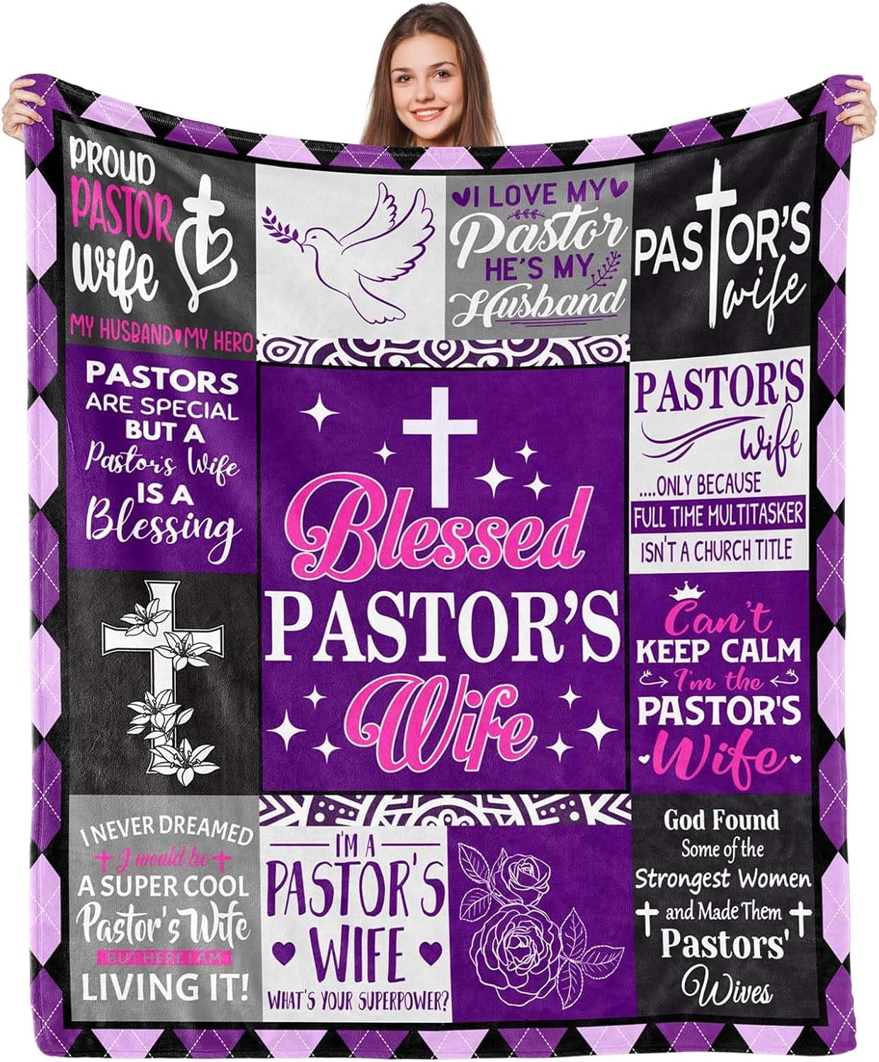 Pastor Appreciation Gifts Blanket, Pastor Gifts for Men, Pastor ...