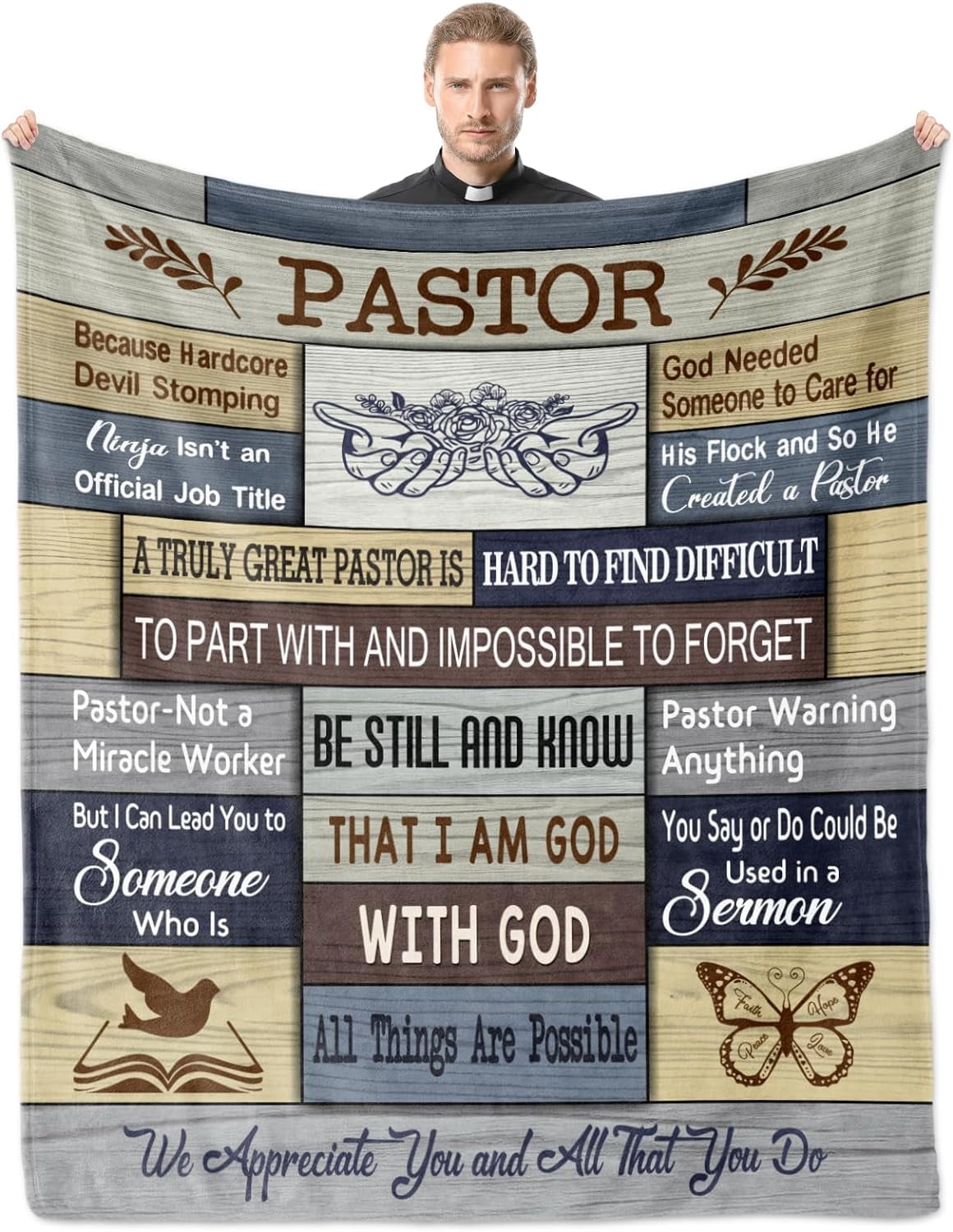 JXNUO Christmas Pastor Gifts For Men, Pastor Appreciation Gifts,Gifts ...