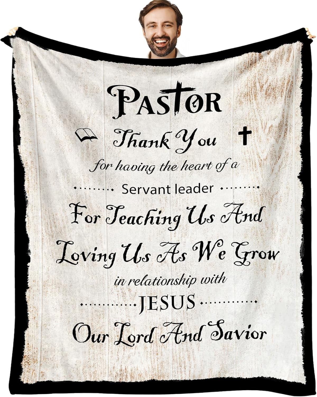 Pastor Appreciation Gifts, Pastor Gifts for Men Throw Blanket 60"x50 ...