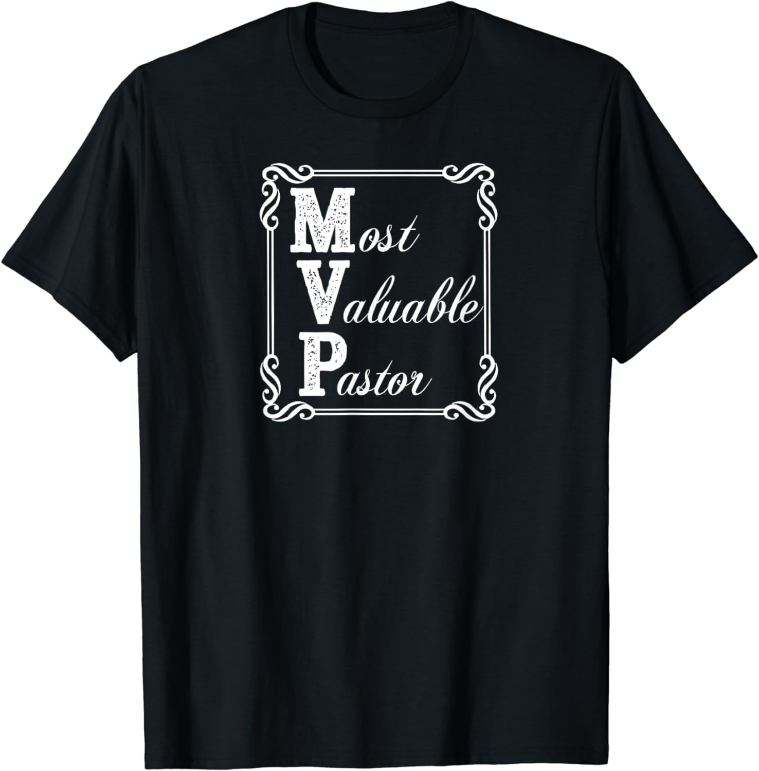 Pastor Appreciation Gifts MVP Most Valuable Pastor T-Shirt - Walmart.com