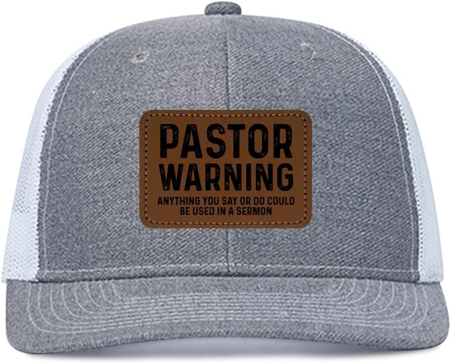 Pastor Appreciation Gifts - Pastor Gifts For Men, Warning Hat, Warning ...