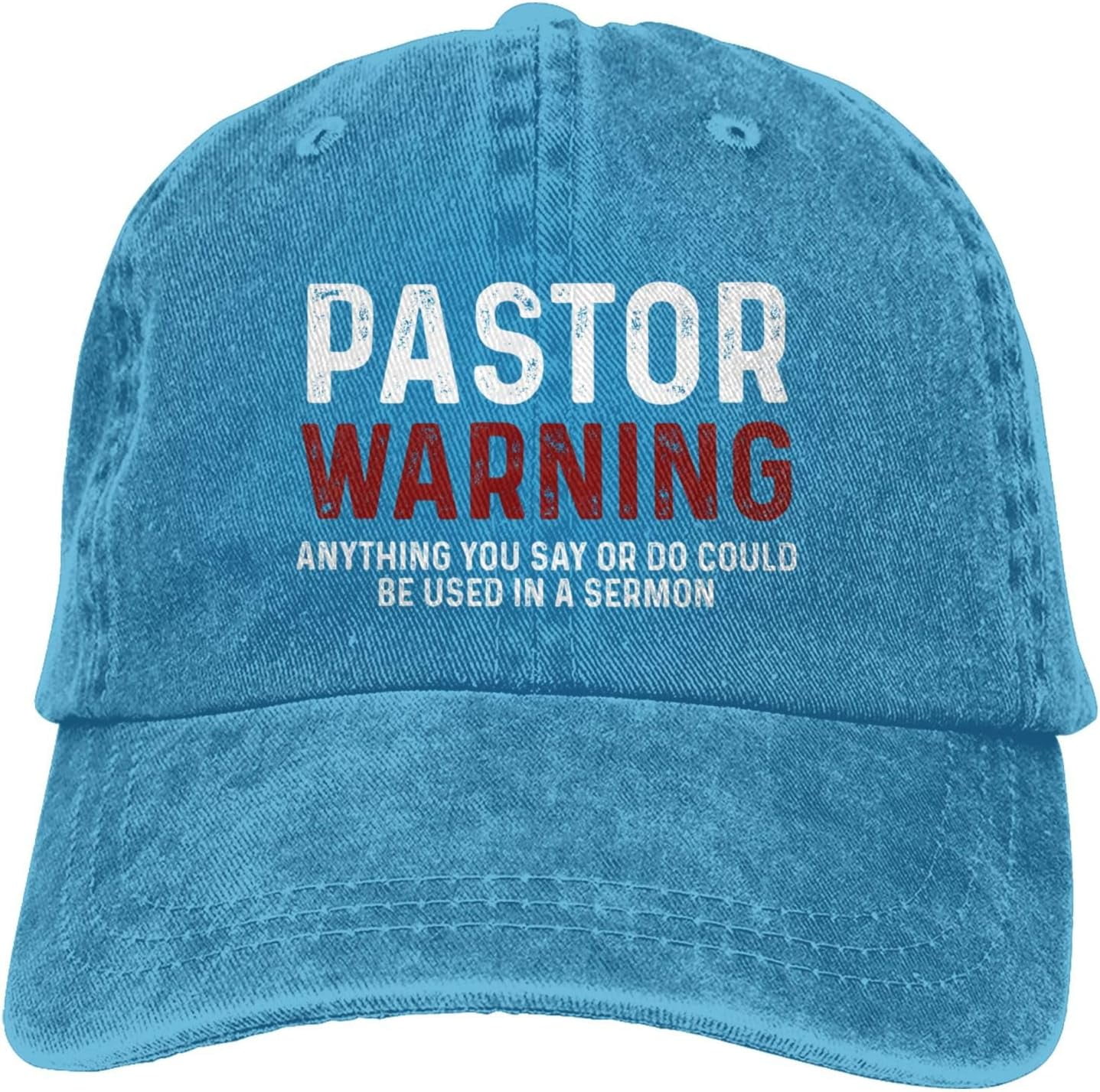 Pastor Appreciation Gifts - Pastor Gifts For Men, Warning Hat, Warning ...