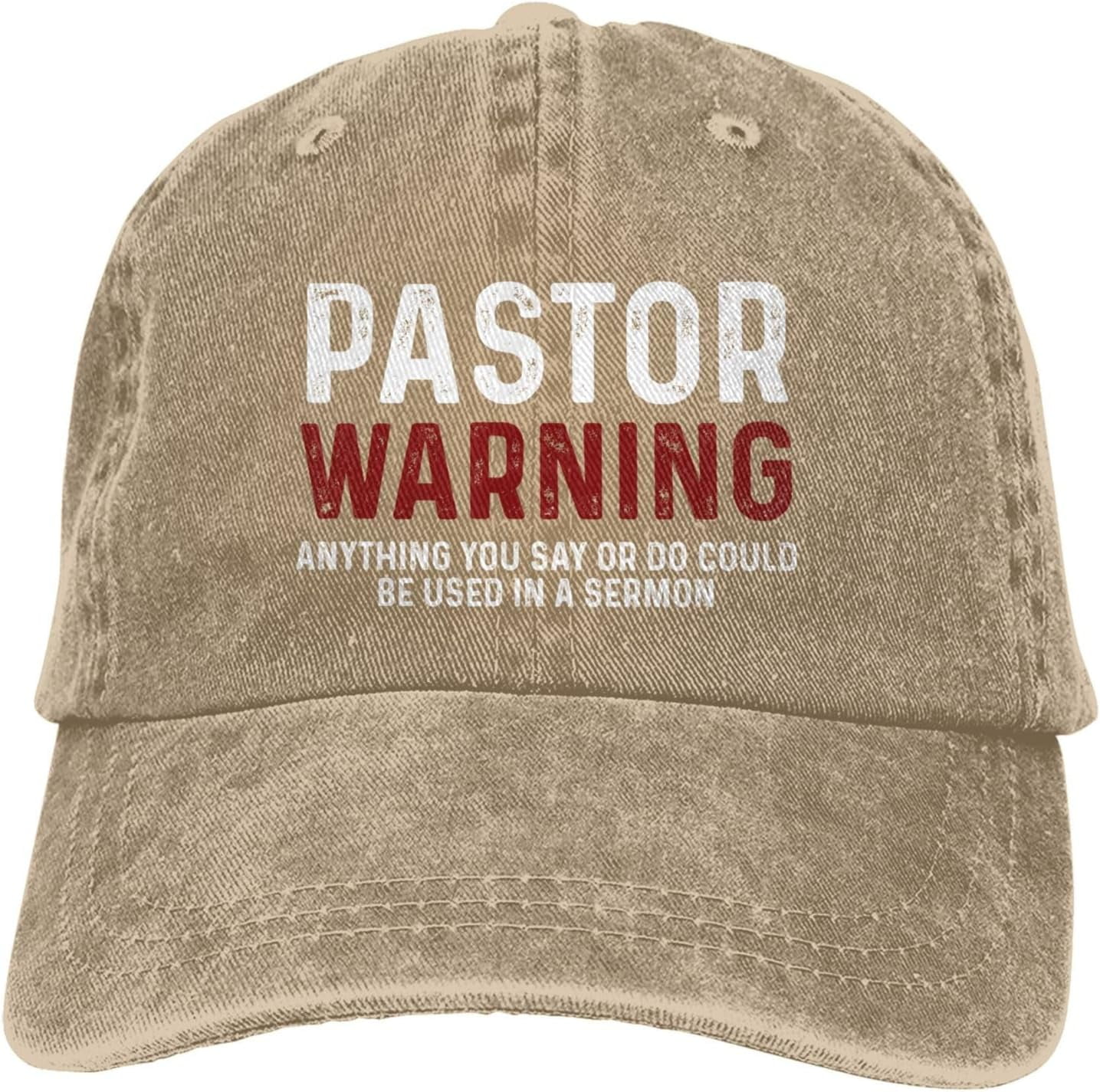 Pastor Appreciation Gifts - Pastor Gifts for Men,Pastor Warning Hat ...