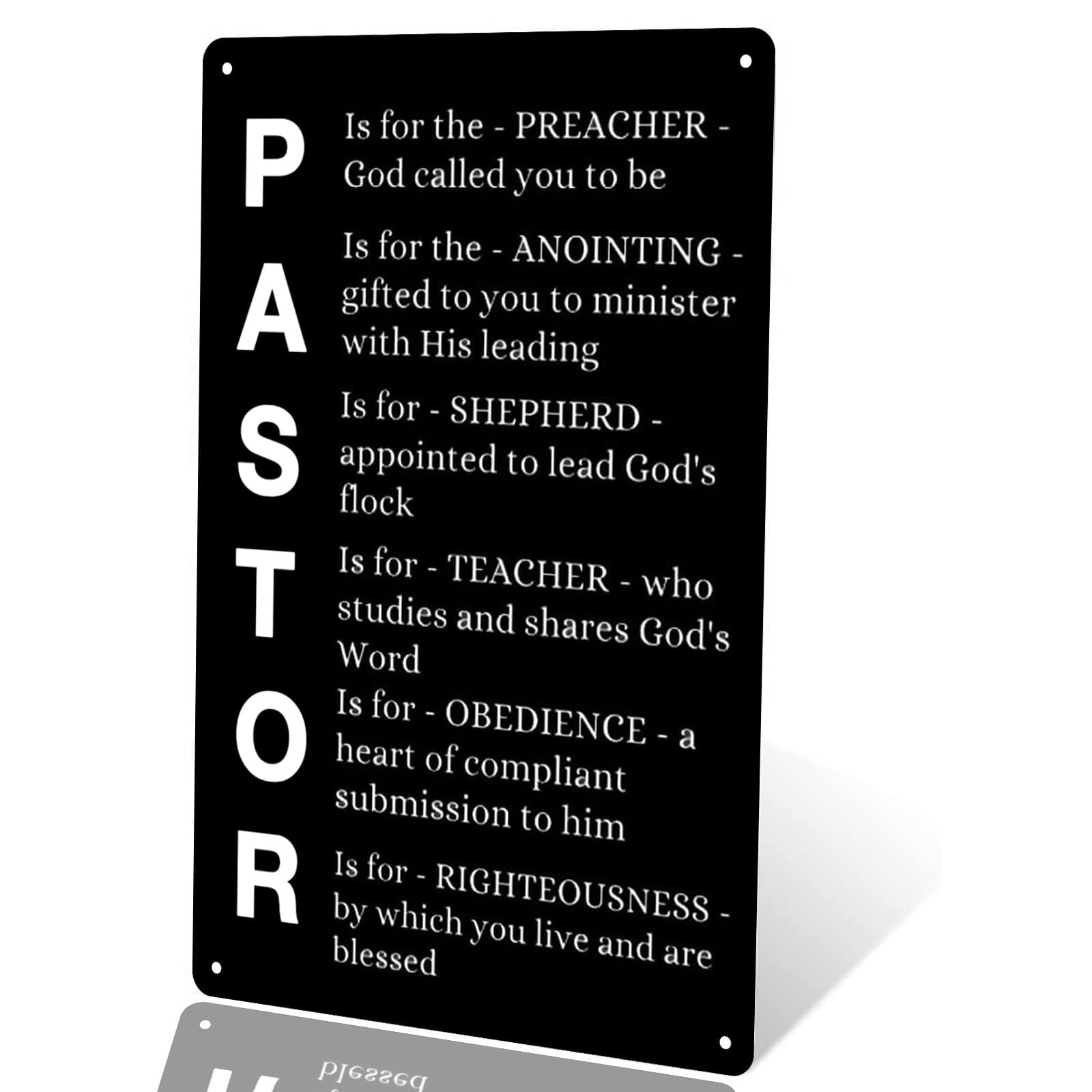 Pastor Definition A Great Appreciation Gift Idea for Preachers or ...