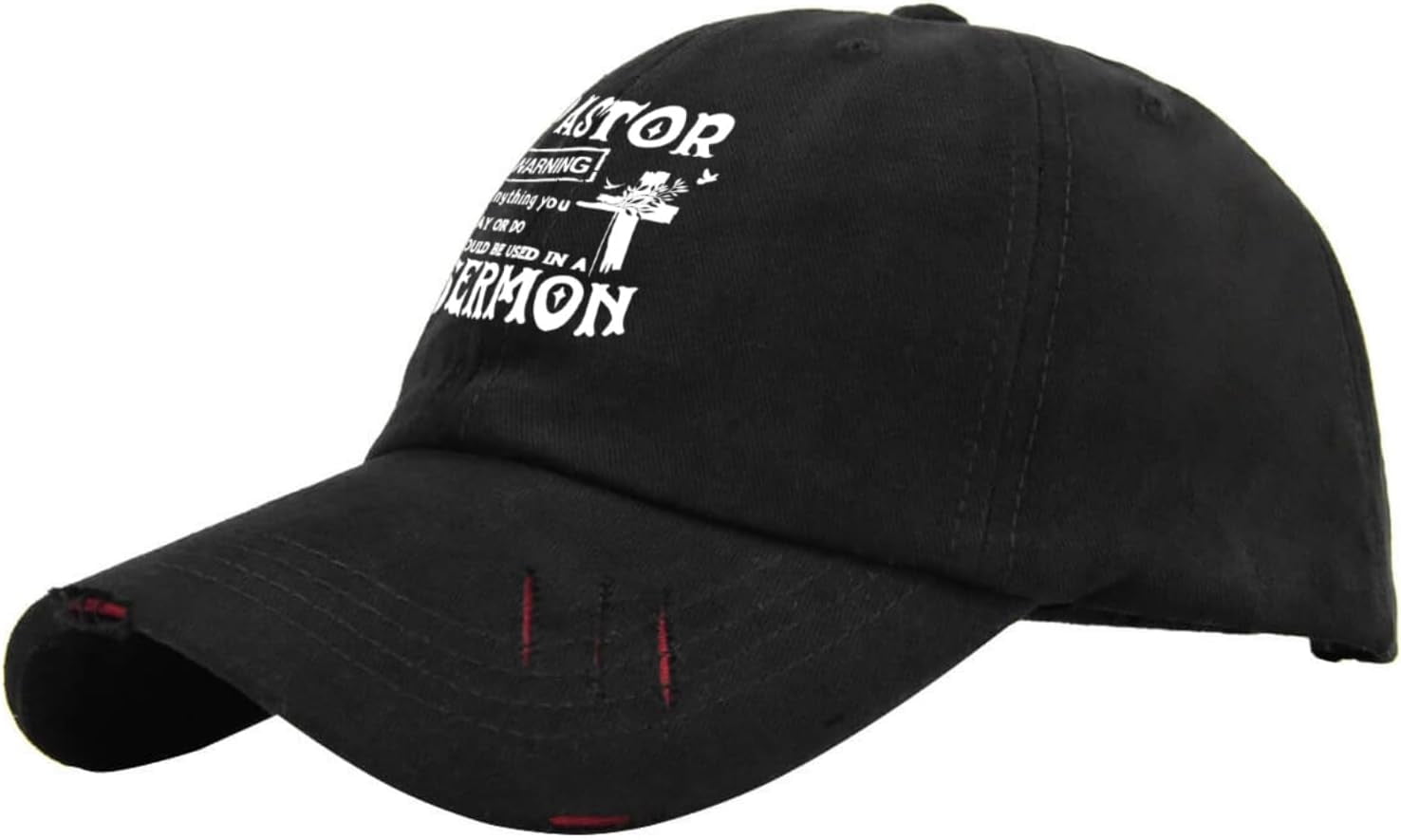 Pastor Gift Pastor Warning Anything You say Hat Trucker Hat Men Trendy ...