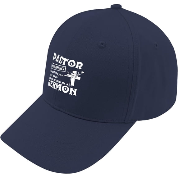 Pastor Gift Pastor Warning Anything You say Trucker Hat Women Trendy ...