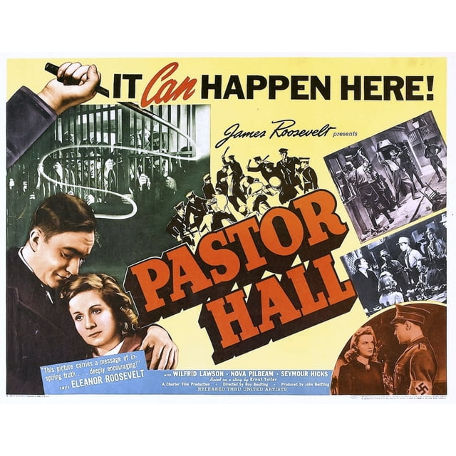 Pastor Hall 1940 Movie Poster Masterprint (14 x 11) - Walmart.com