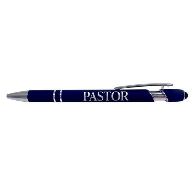 Pastor Soft Touch Gift Pen - Navy - Walmart.com