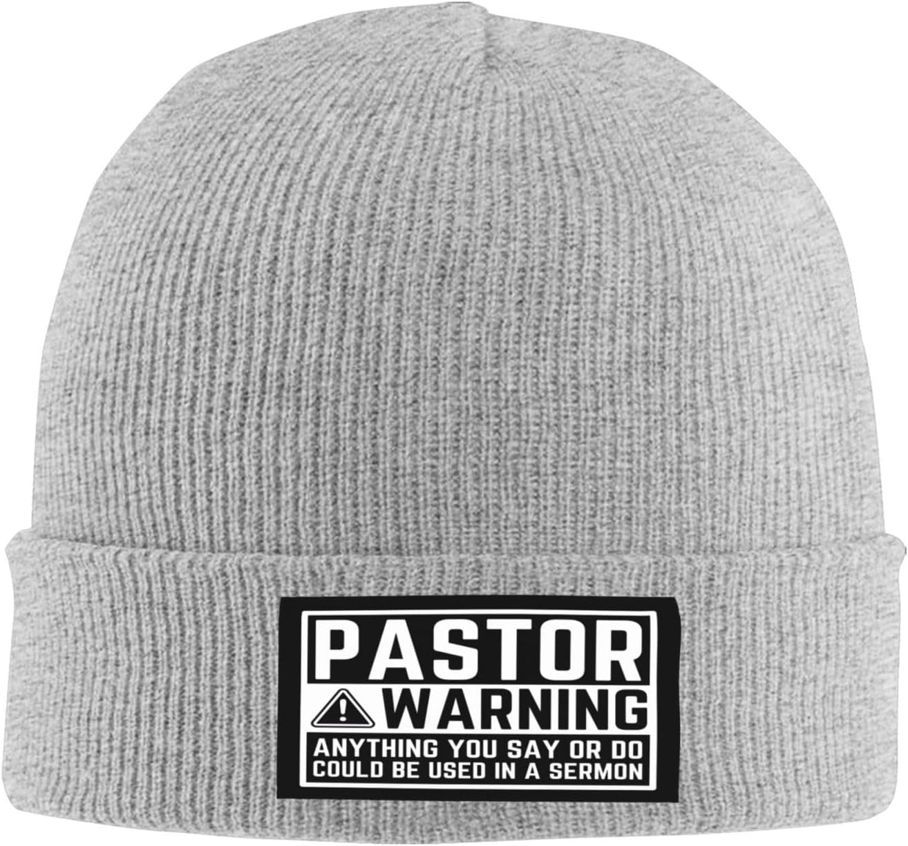 Pastor Warning Anything You Say Or Do Could Be-Used in A-Sermon Beanie ...