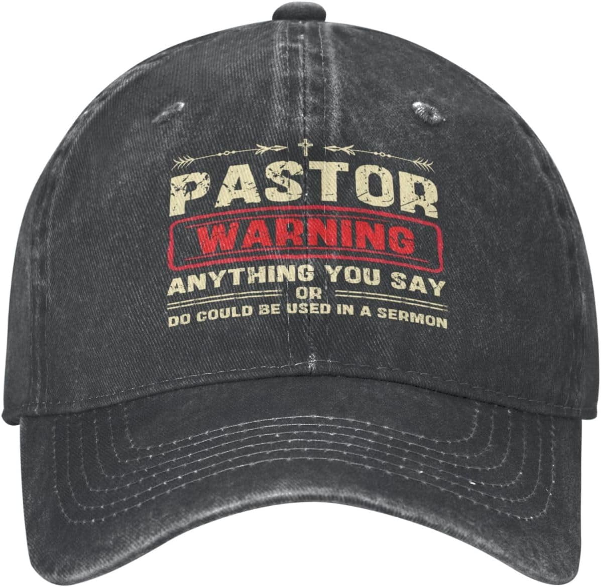 Pastor Warning Anything You Say Or Do Could Be-Used in A-Sermon Hat ...