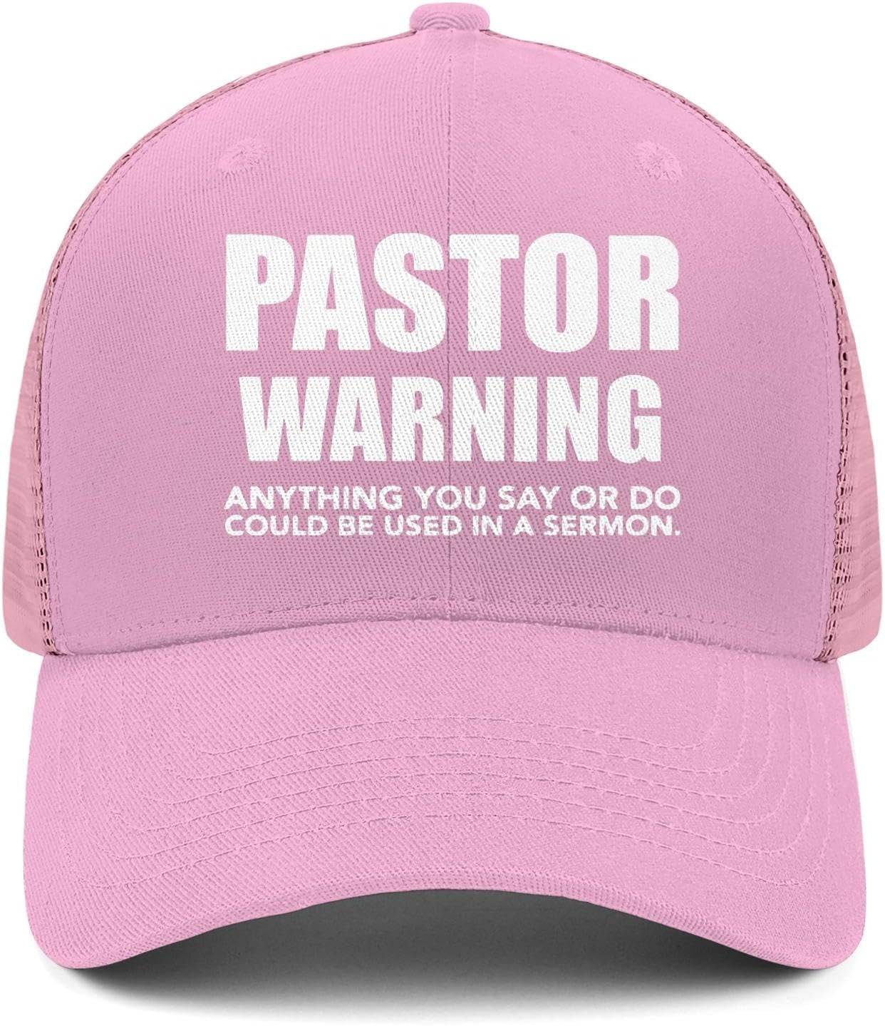 Pastor Warning Hat Pastor Warning Cap Pastor Warning Anything You Say ...