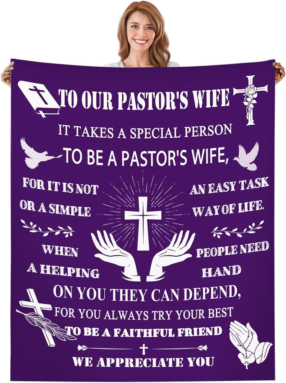 Pastors Wife Appreciation Ts Pastors Wife Blanket 50 60in