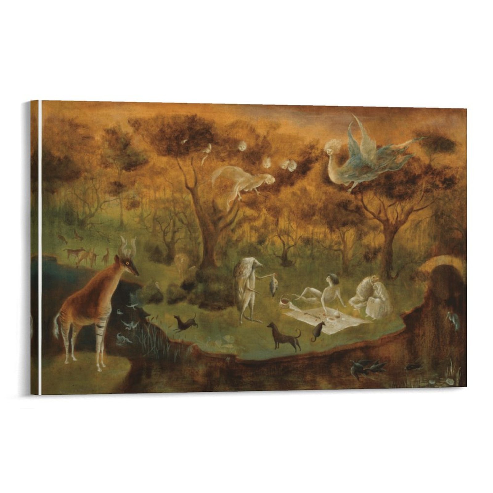 Pastoral 1950 by Leonora Carrington Painting Posters Art Print Wall ...