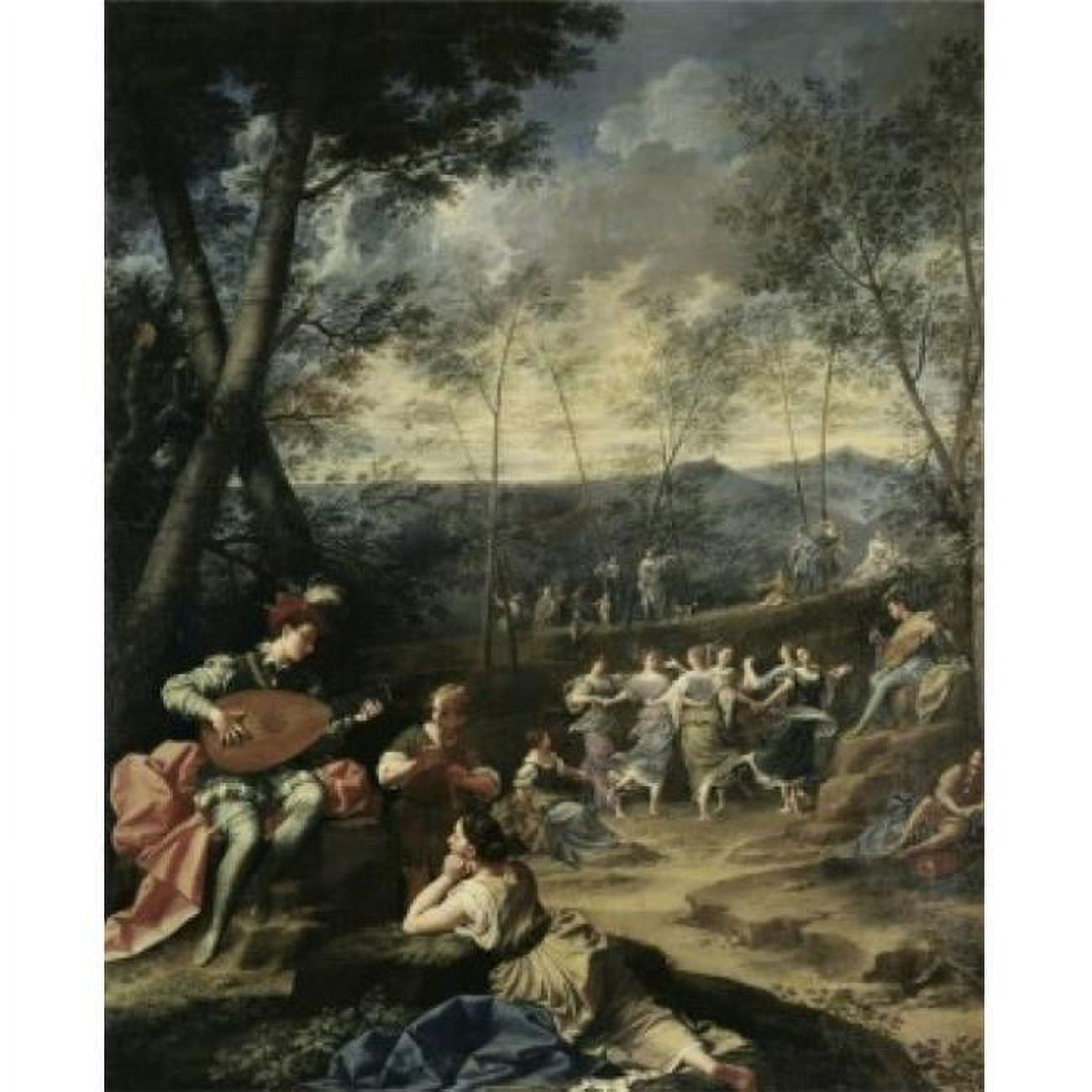 Pastoral Idyll - Dance of the Nymphs C 1725 Donato Creti 1671-1749 ...