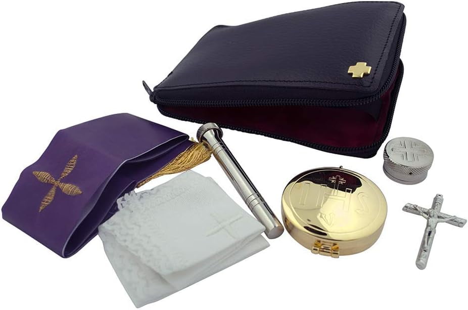 Pastoral Sick Call Set | Comes with Case | 6 Different Sets | Grey or ...