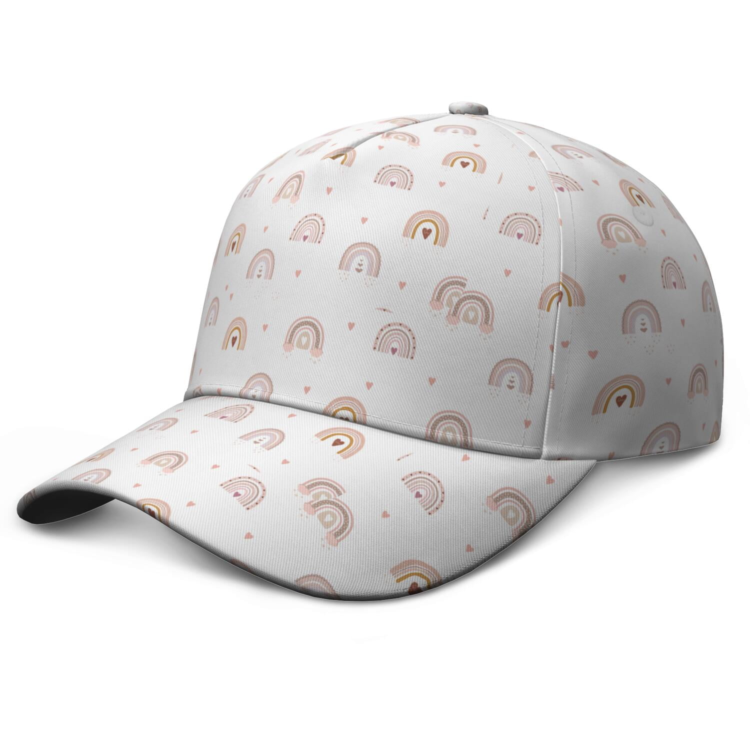 Pastoral Style Vintage Cap – Ink Sketch Tribal Baseball Cap with Boho ...