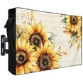 Pastoral Sunflower Outdoor TV Cover 60 to 65 inch Plant Country Vintage ...