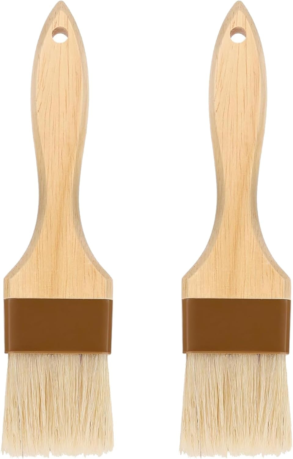 Pastry Brush,Basting Brush for Cooking,Natural Boar Bristle Pastry ...