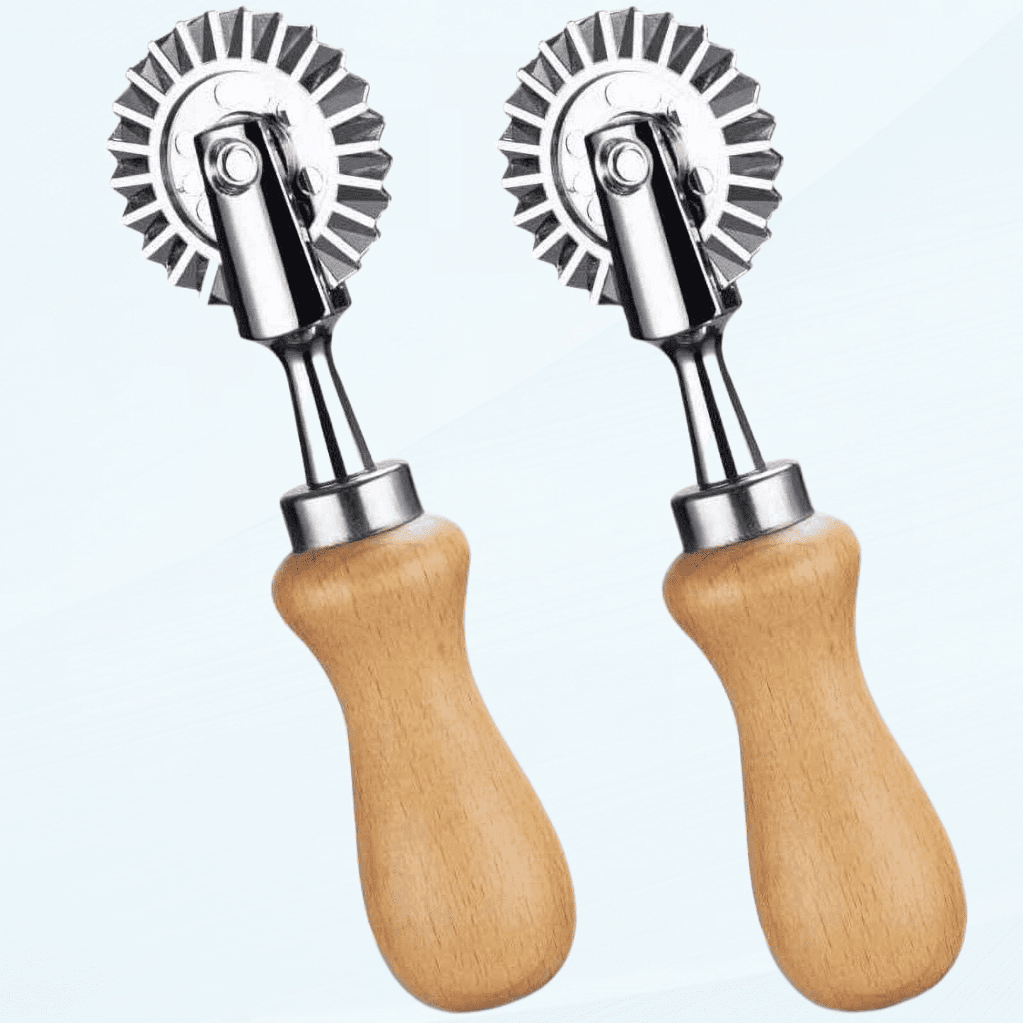 Pastry Cutter Wheel - Pasta Maker Cutter Wheel - Ravioli Crimper Pizza ...
