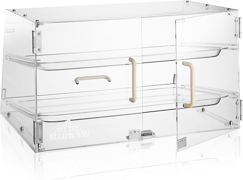 Pastry Display Case - , Commercial Acrylic Countertop Bakery Display ...