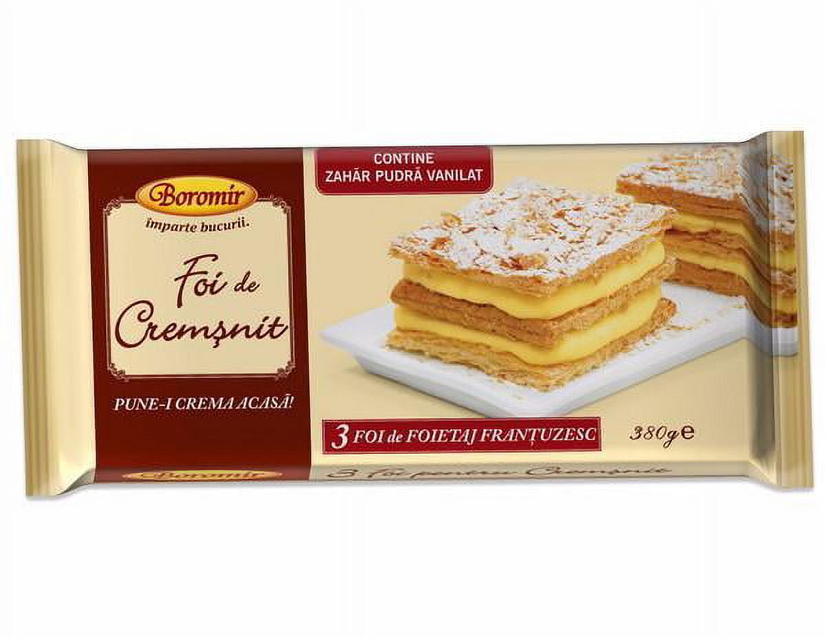Pastry Layers for Cremsnit Cake (Boromir) 13.5 oz (380g) - Walmart.com